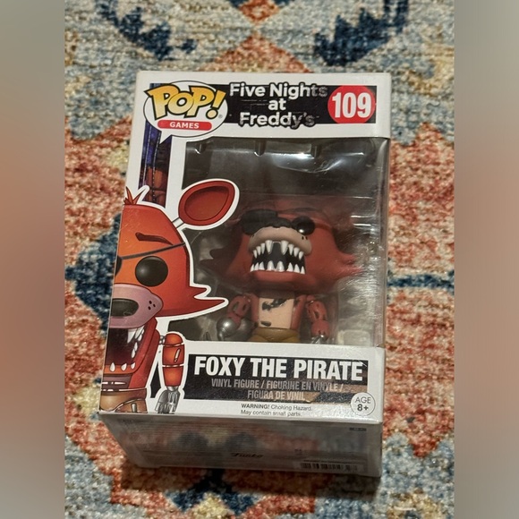 Pop Funko Five Nights At Freddys Foxy the Pirate Action Figures & Playsets